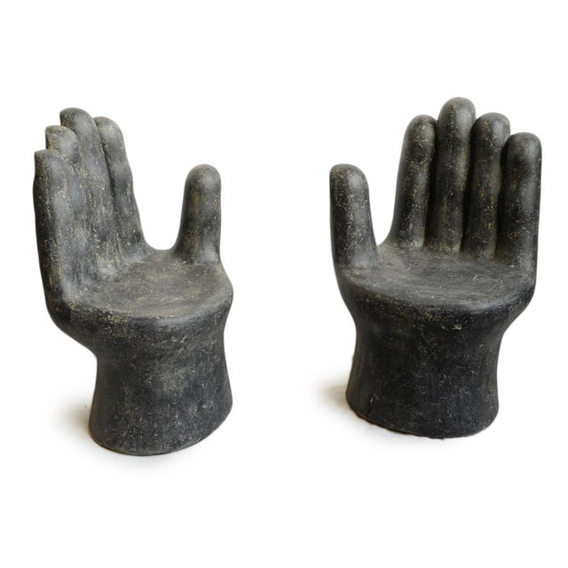 Giant Garden Hand Chair Right Hand | Chairish