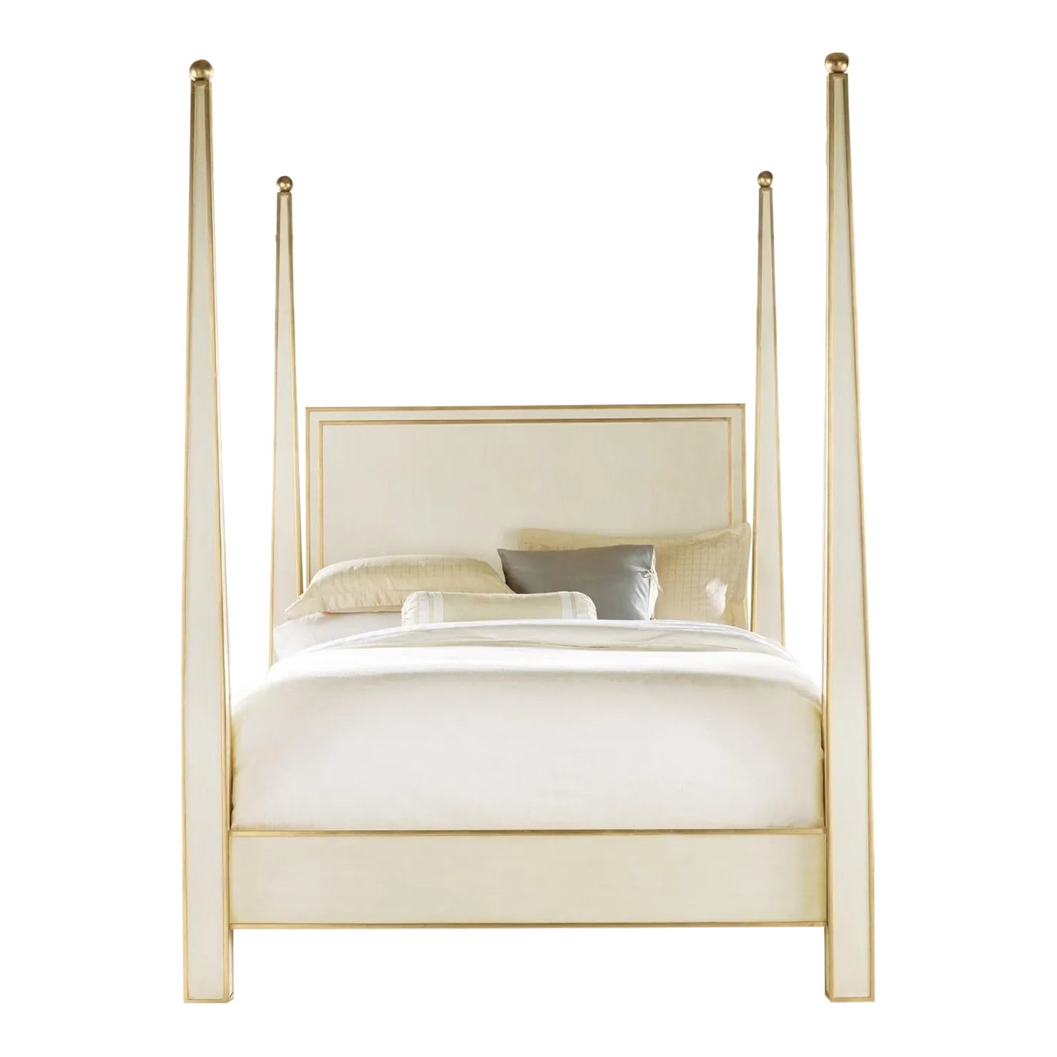 Modern History Abstract Bed - Queen | Chairish