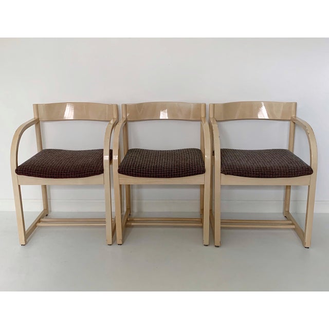 Vintage Loewenstein Mid Century Modern Chairs - Set of 3 | Chairish