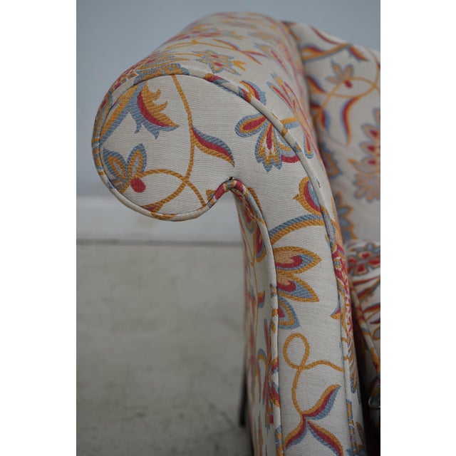 Hickory Chair Co Chippendale Style Camelback Sofa | Chairish