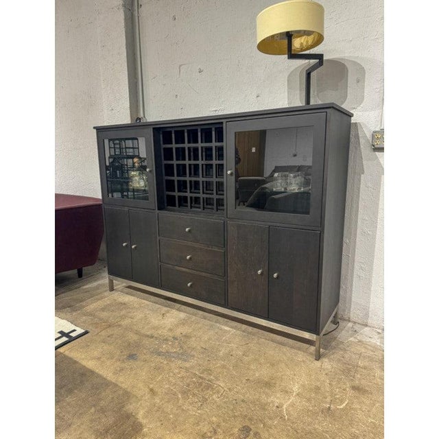 Room & Board Linear Custom Storage Cabinet | Chairish