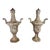 Pair of 19th C. Italian Carved Painted Finials | Chairish