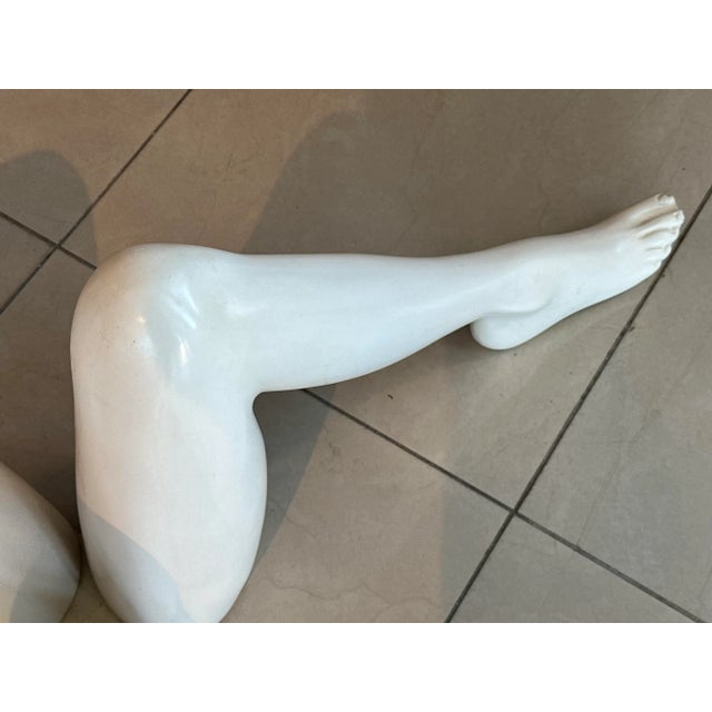 Vintage Modern Leg Feet Foot Mannequin Coffee Cocktail Table | Chairish