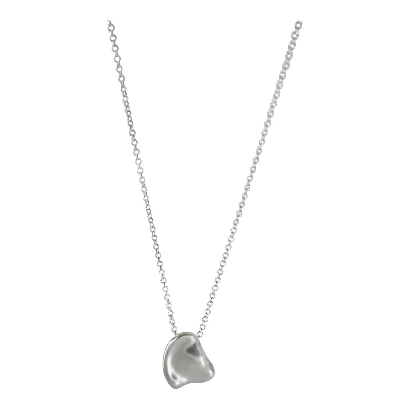 Tiffany & Co. Elsa Peretti Small Full Heart Pendant In Sterling Silver ...