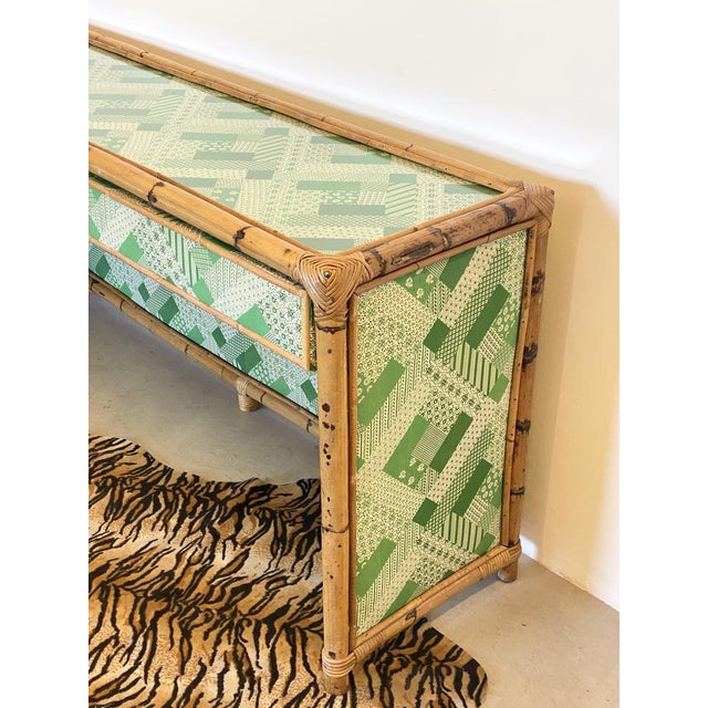 Sambú Model Bamboo Console Table by Vivai Del Sud, 1970s | Chairish