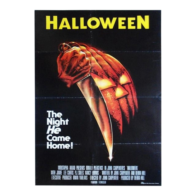 1978 Halloween Poster | Chairish