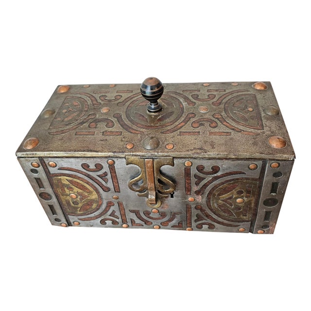 Antique North African Tuareg Mauritania Tribal Mixed Metal Mounted ...