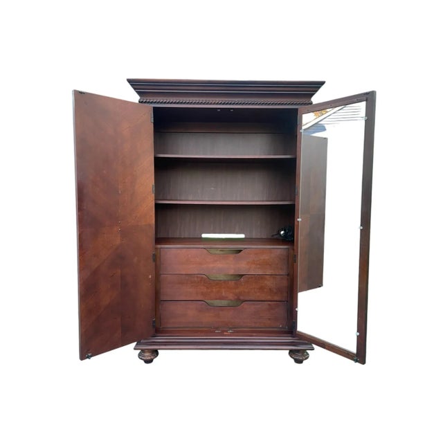 Thomasville Furniture Armoire | Chairish