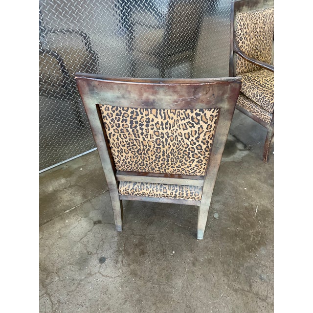 Pair of Antique French Consulate Style Fauteuil Chairs | Chairish