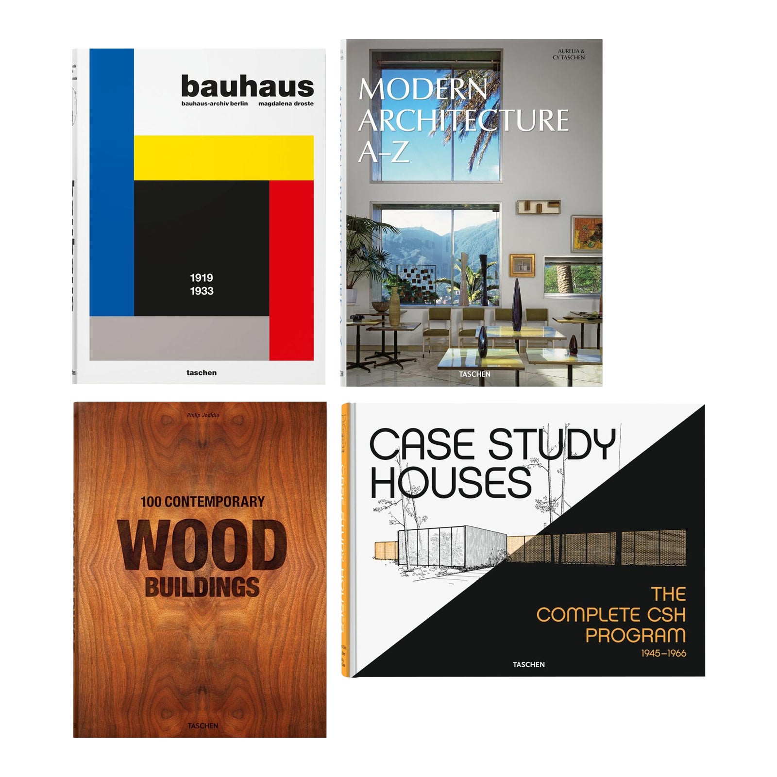 TASCHEN Books Architecture Library, Set of 4 | Chairish