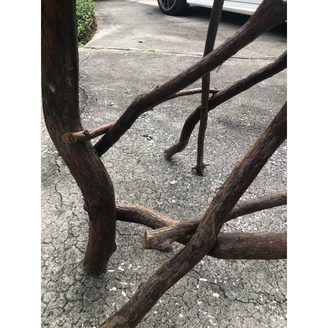 Vintage Twig Console Table | Chairish