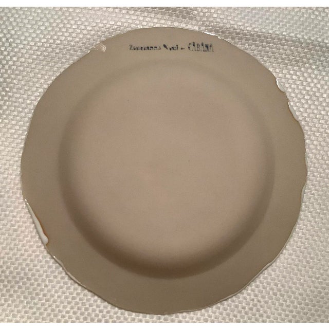 Boho Chic Hand Made and Hand Painted Soup Plate From Cabana | Chairish