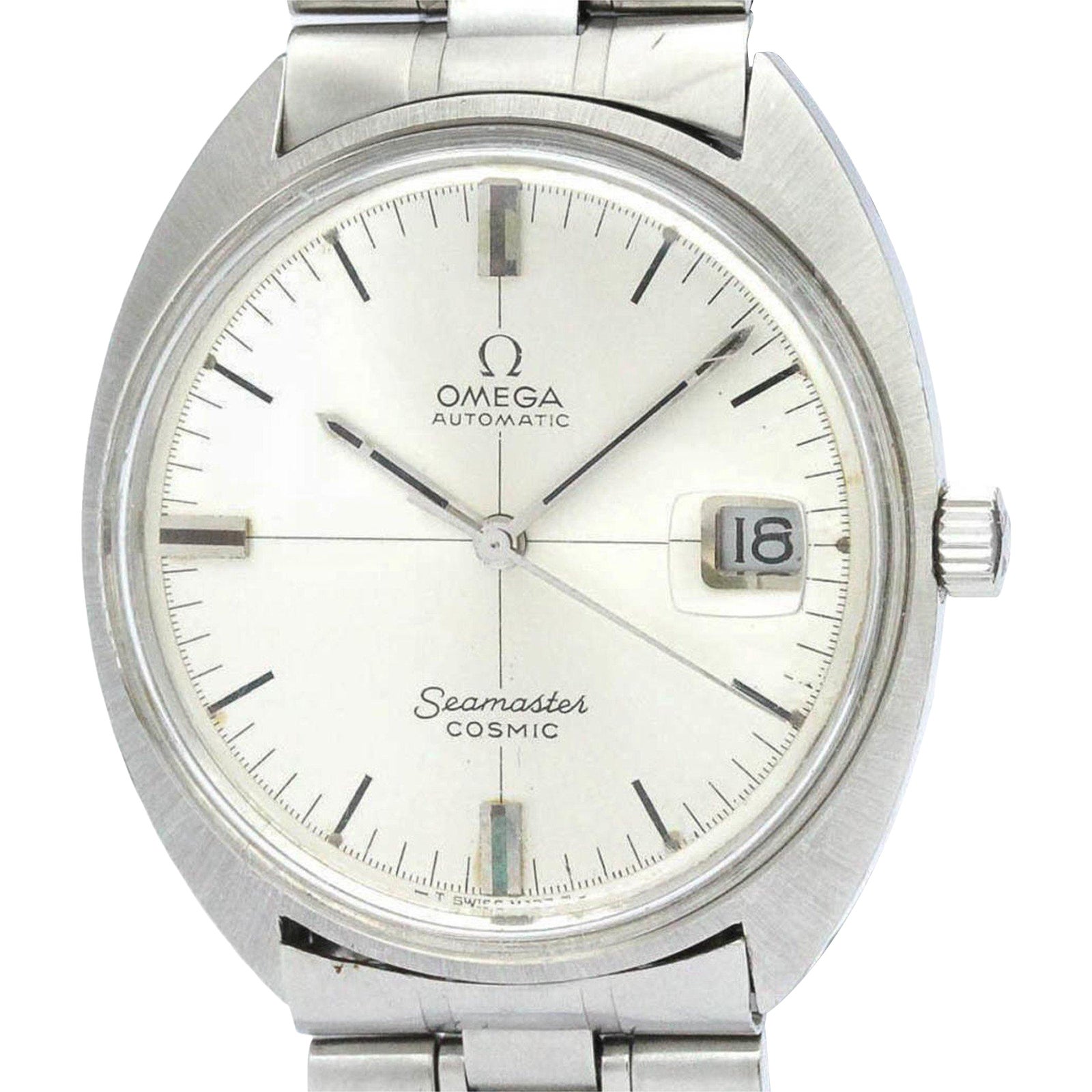 Omega Vintage Seamaster Cosmic Cal 565 Steel Automatic Watch 166.026 ...