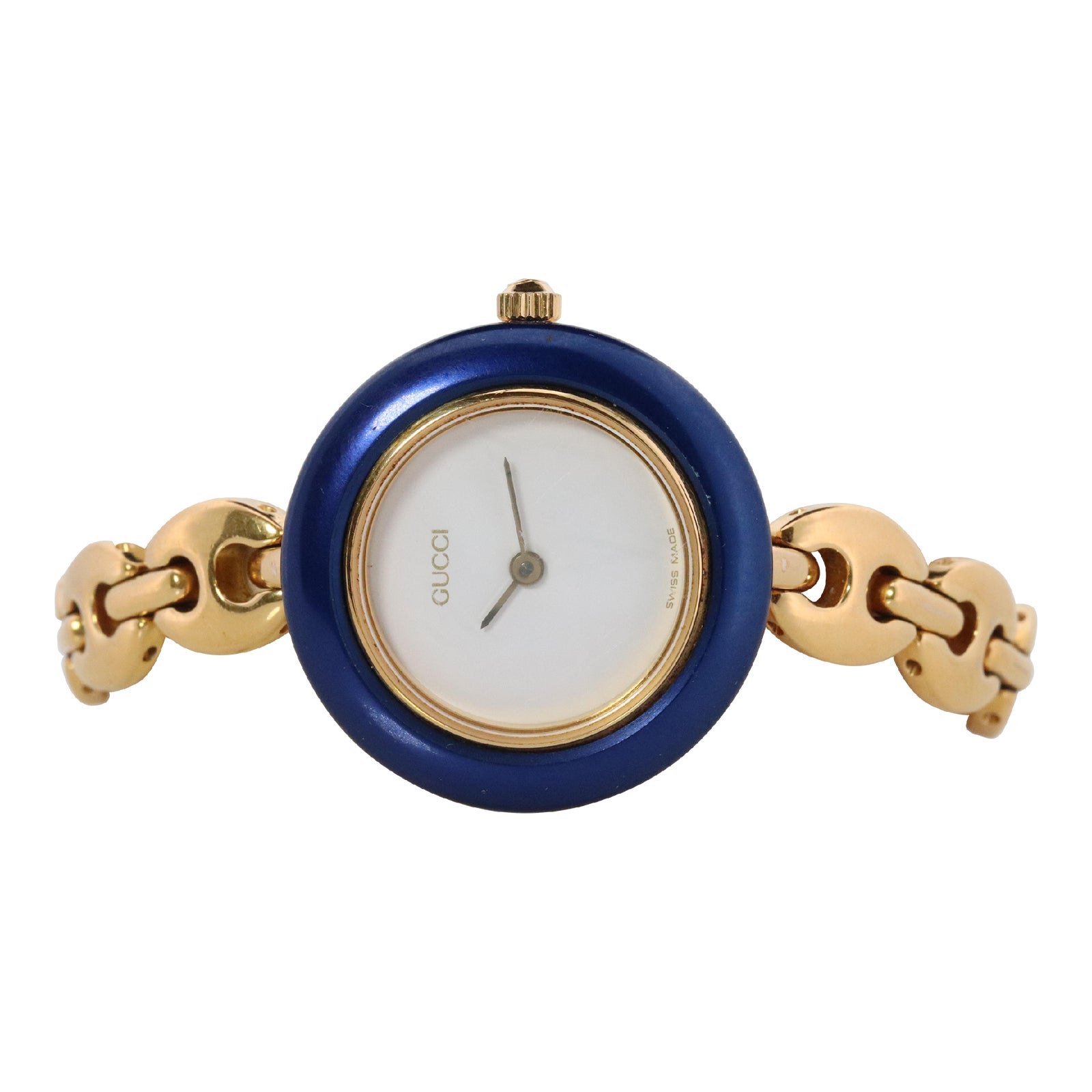 Vintage Gucci Quartz 11/12.2 Watch Timepiece. Gucci Ladies Gold Watch ...