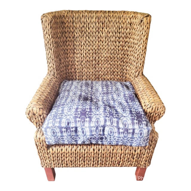 Seagrass barrel chair store