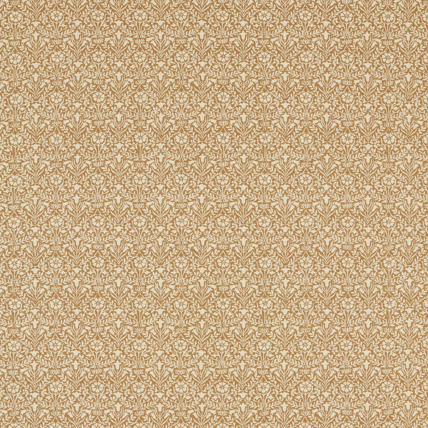 Morris & Co Bellflowers Weave Fabric in Bark | Chairish