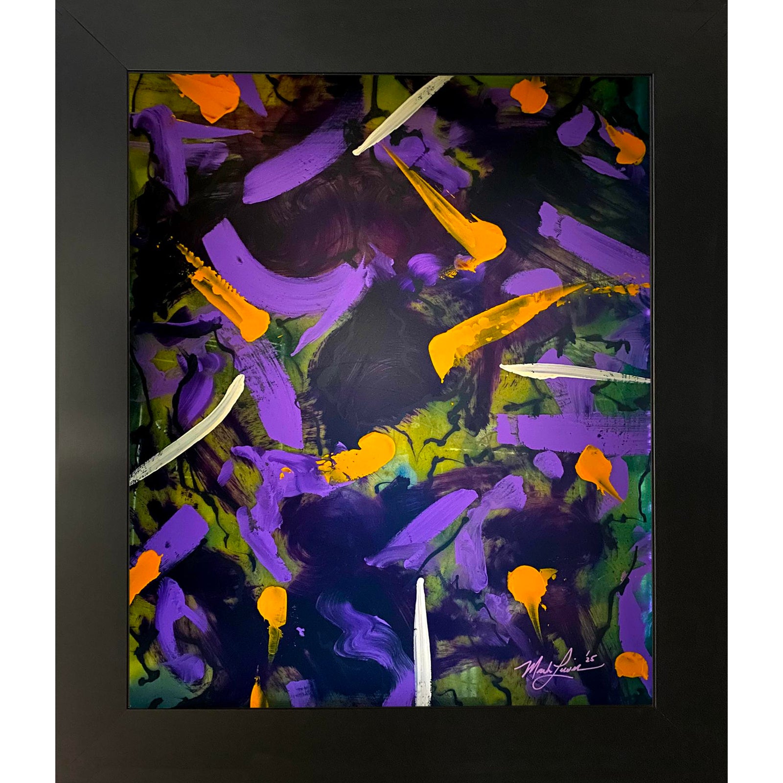 2026 Mark Lewis Original Abstract Expressionist Painting - Cy Young ...