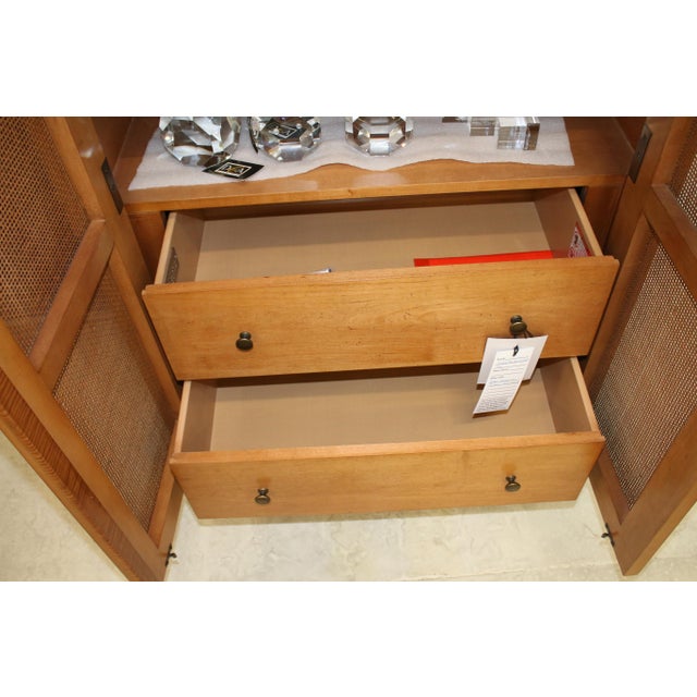 Laguna Light Nutmeg Surf Storage Cabinet by Barclay Butera | Chairish