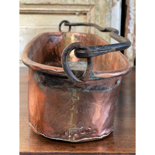 Early 19th Century French Copper Fish Pot | Chairish