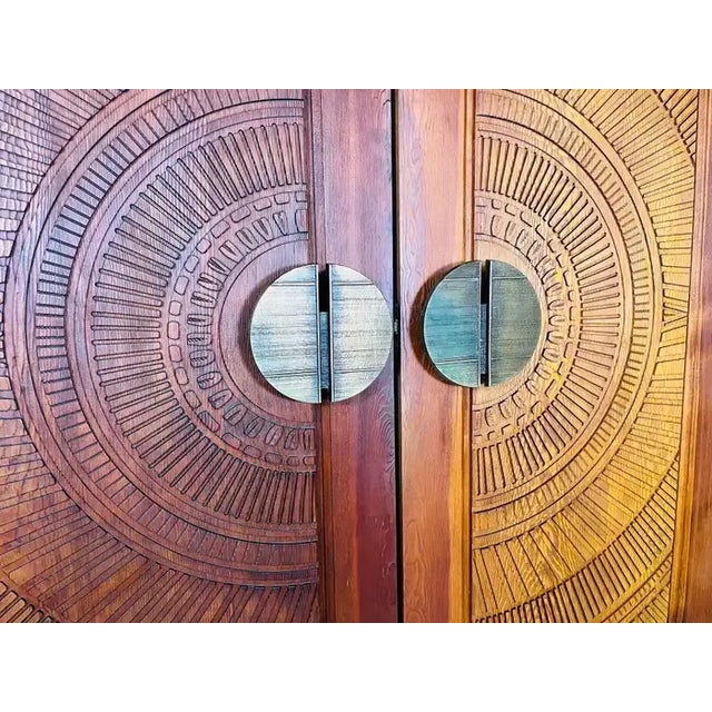 Billy Joe McCarroll and David Gillespe, Heroic Sunburst Doors | Chairish