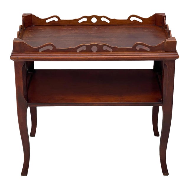 Antique Hand Carved Coffee Table | Chairish