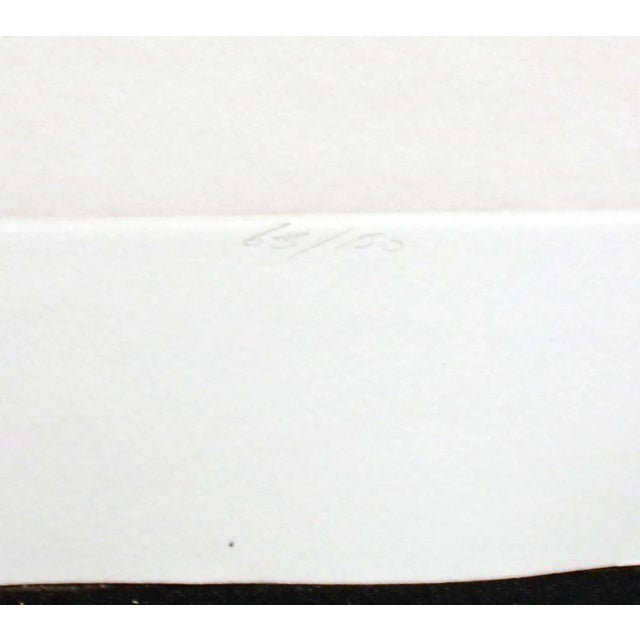 1970s "Grazing" Sepia Toned Etching by Chad Neff | Chairish