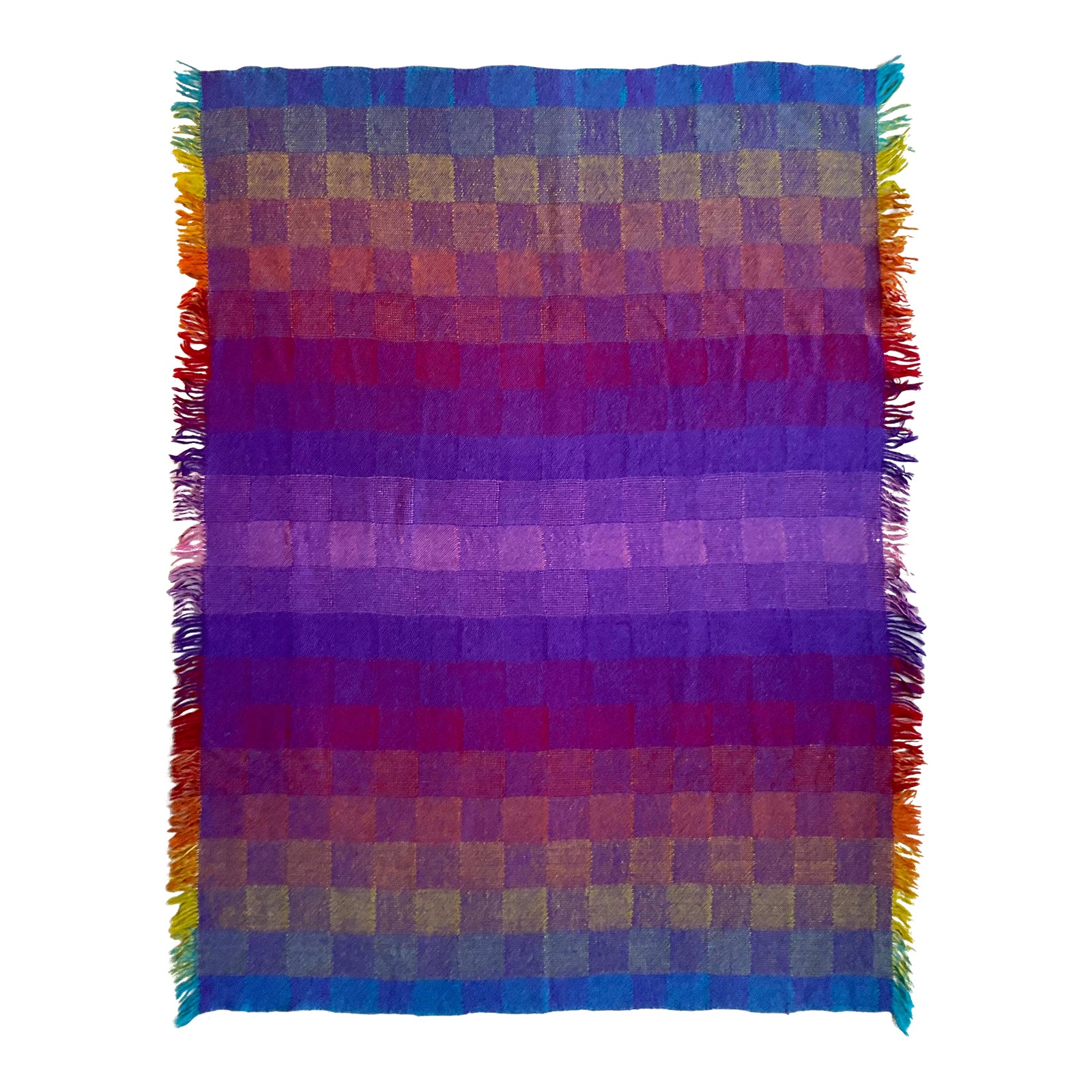 1970s Irish Wool Throw by Avoca Handweavers | Chairish