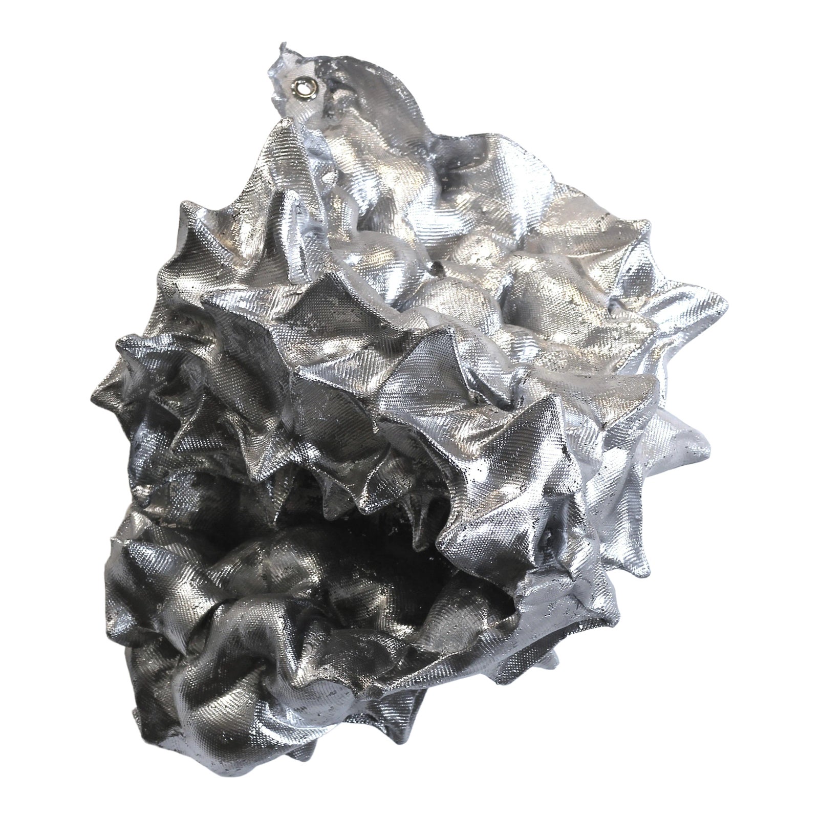 "Silver Sea Form" Original Artwork by Atticus Adams | Chairish