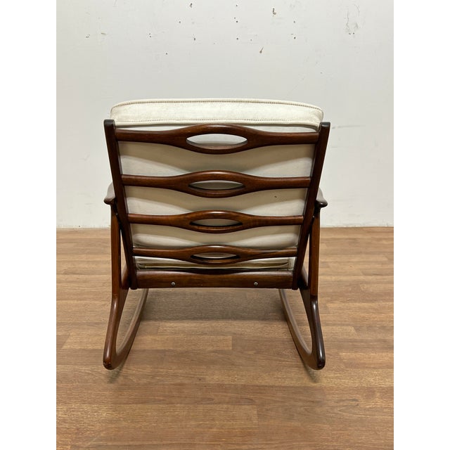 C. 1960s Rare Miniature Child Size Danish Teak Rocker | Chairish