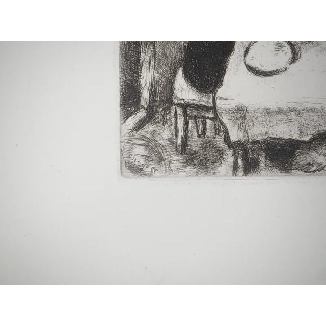 Marc Chagall, The Passover Meal, Original Engraving | Chairish