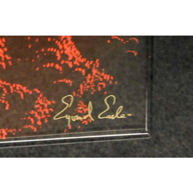 Eyvind Earle "Fire Magic"Commemorative Serigraph Custom Frame Tree ...