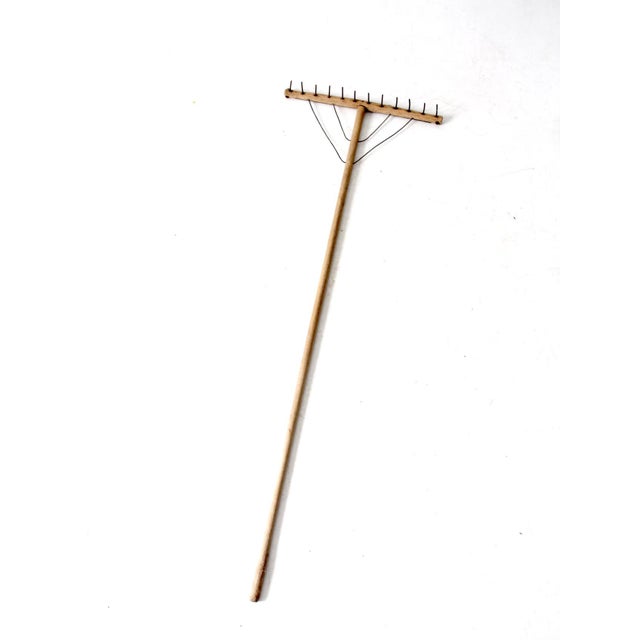 Antique Wooden Hay Rake | Chairish