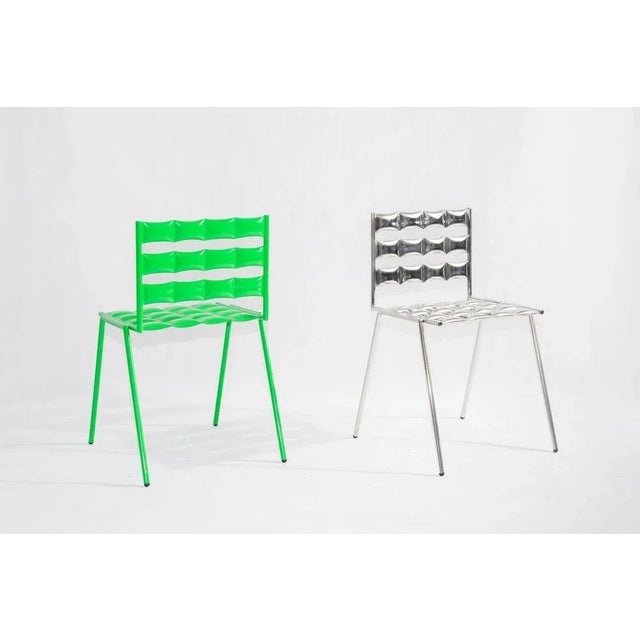 Stainless Steel Cosmic Chair by Metis Design Studio | Chairish