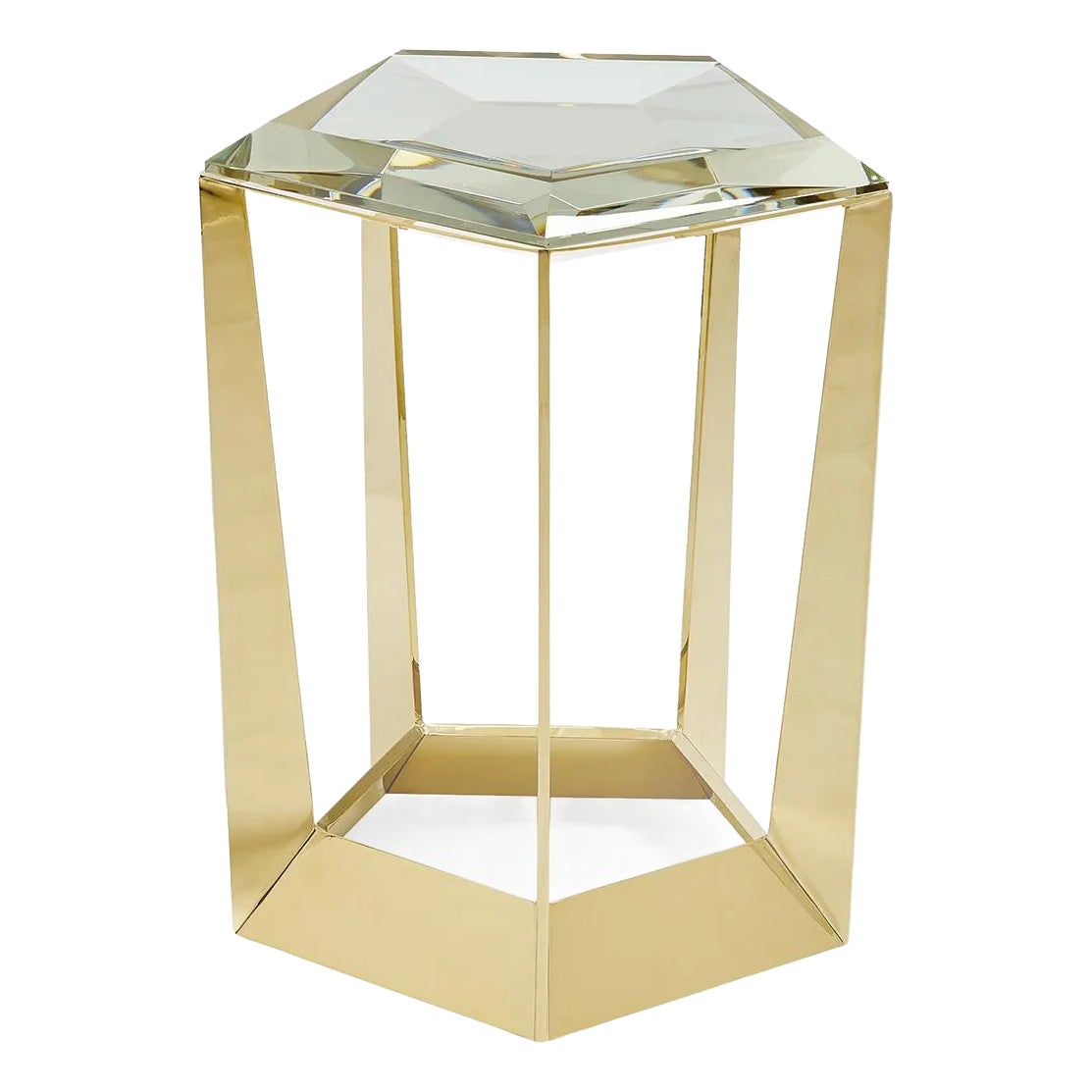 Modern Gem Accent Table | Chairish