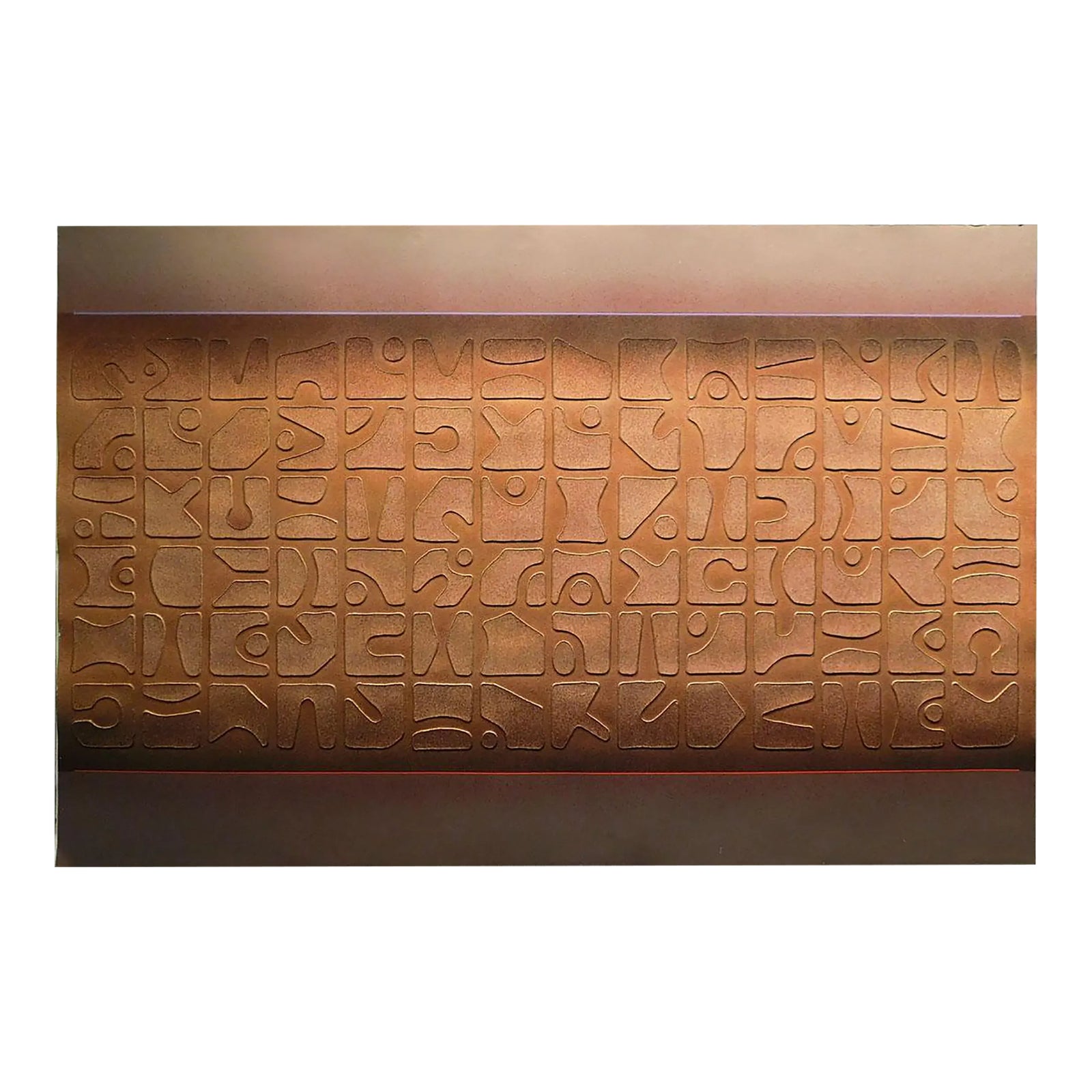 Paul Maxwell"Plenum"#10/150 Signed Limited Edition Acrylic Stencil Cast ...