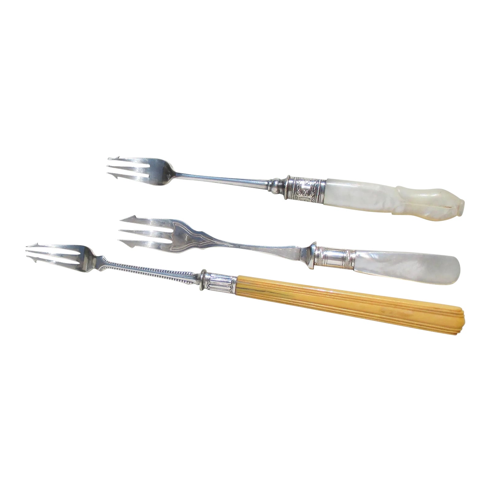 Group of Cocktail Forks - a Set of 3 | Chairish