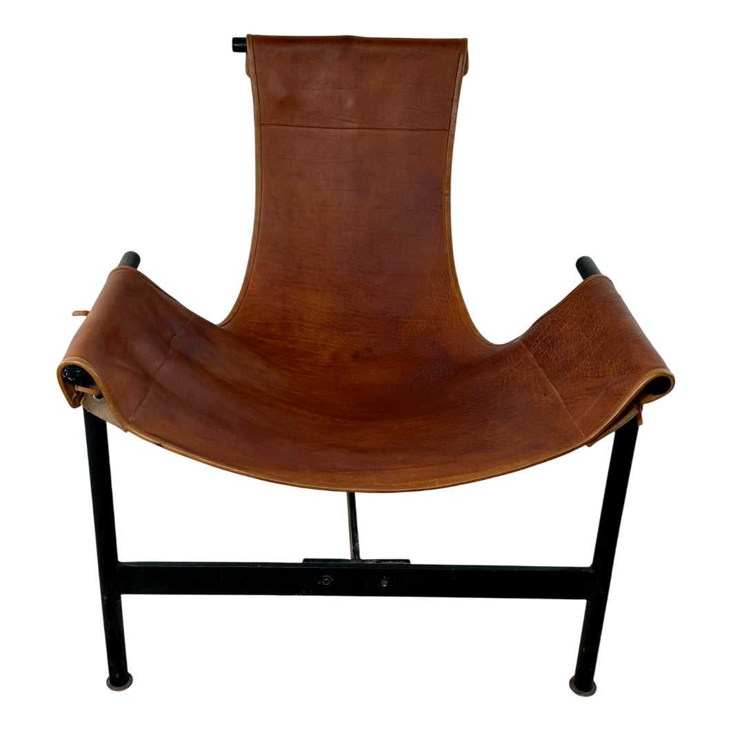 Vintage Danish Hanging Chair in Leather, 1970s | Chairish
