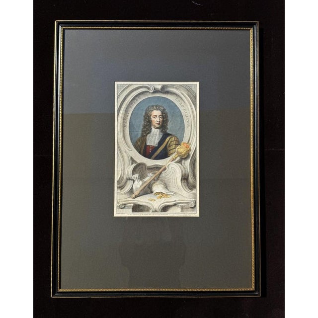 1741 Hand Colored Engraving of Henry Boyle, Lord Carleton by Jacobus ...