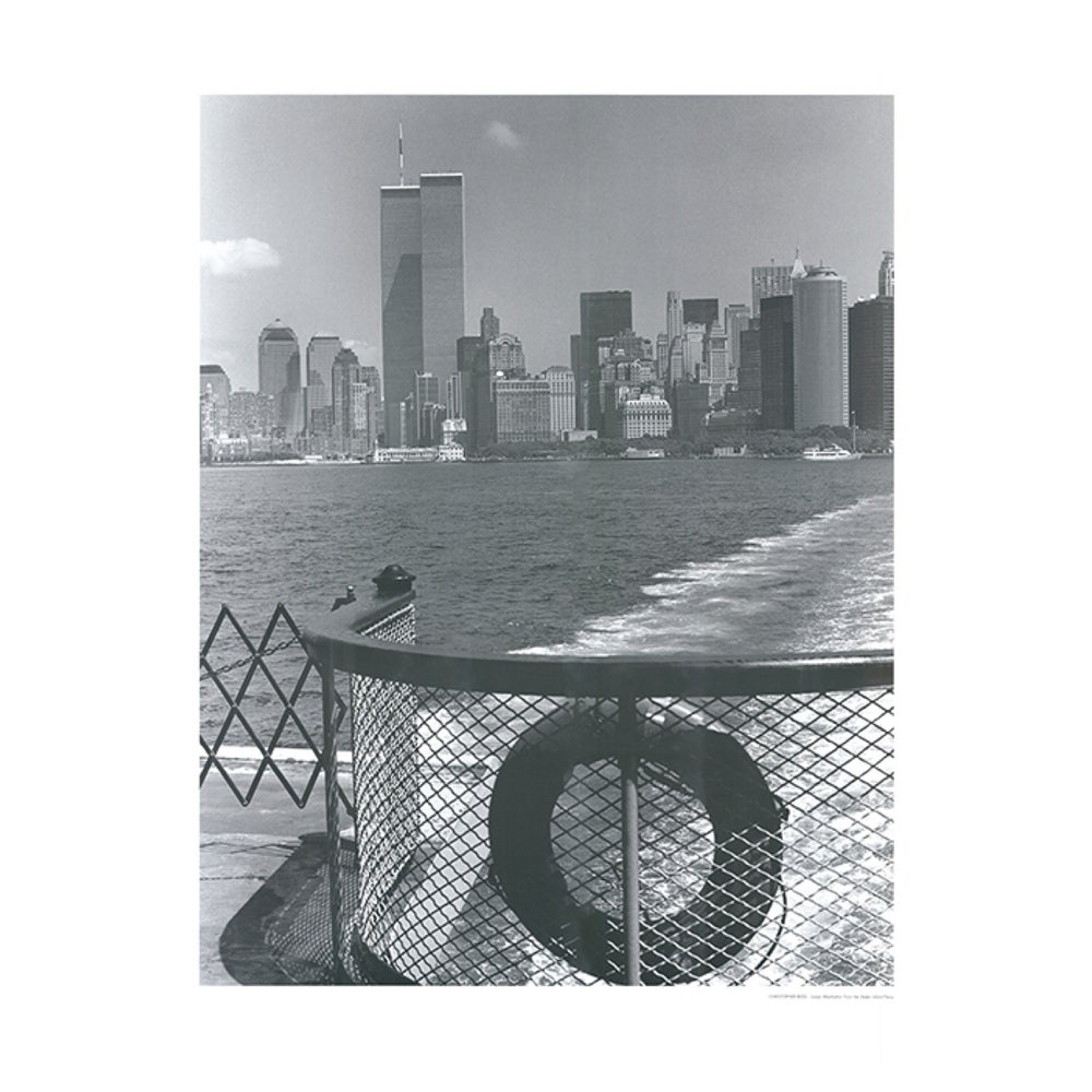Christopher Bliss, Lower Manhattan from the Staten Island Ferry, 21st ...