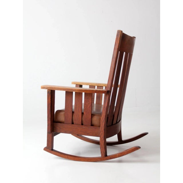 Antique Mission Rocking Chair | Chairish