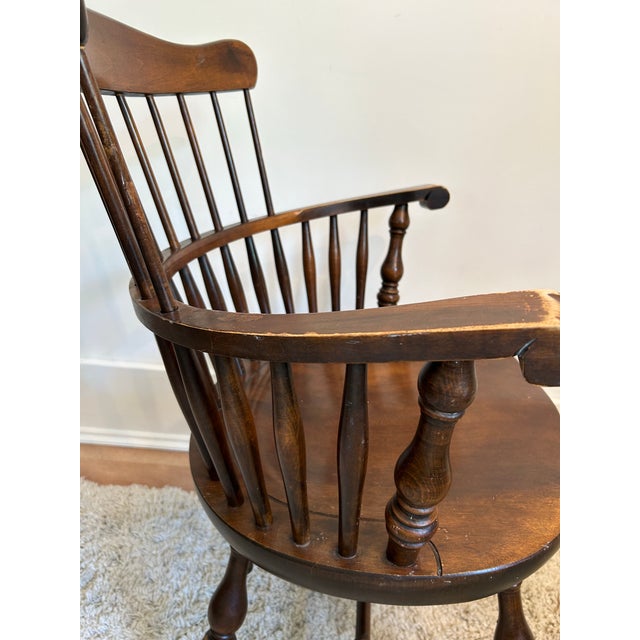 Late 18th Century Vintage S Bent & Bros Colonial Dark Solid Wood ...