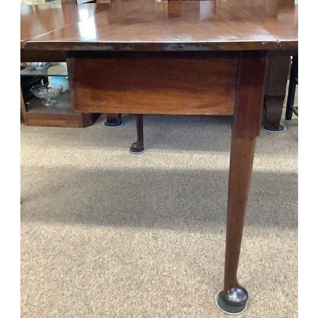 Antique 18th Century English Mahogany Queen Anne Swing Leg Drop Leaf ...