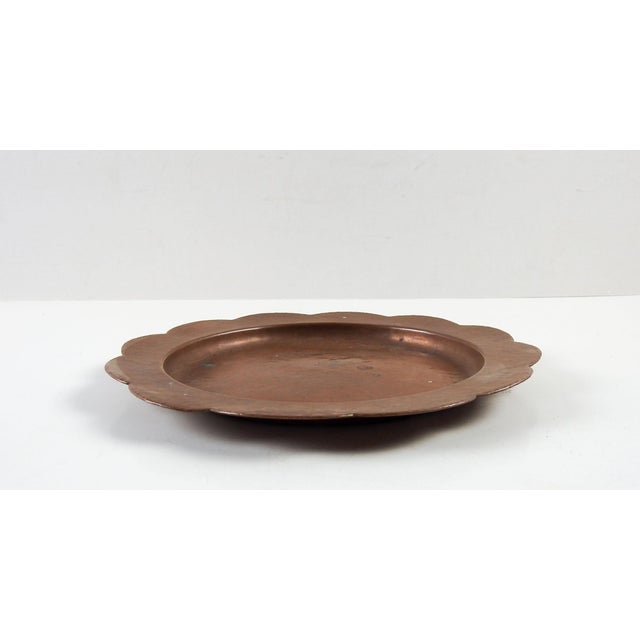 Hand Hammered Copper Plate | Chairish