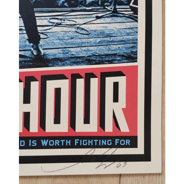 Shepard Fairey (Obey), Let Fury Have the Hour, Screenprint | Chairish
