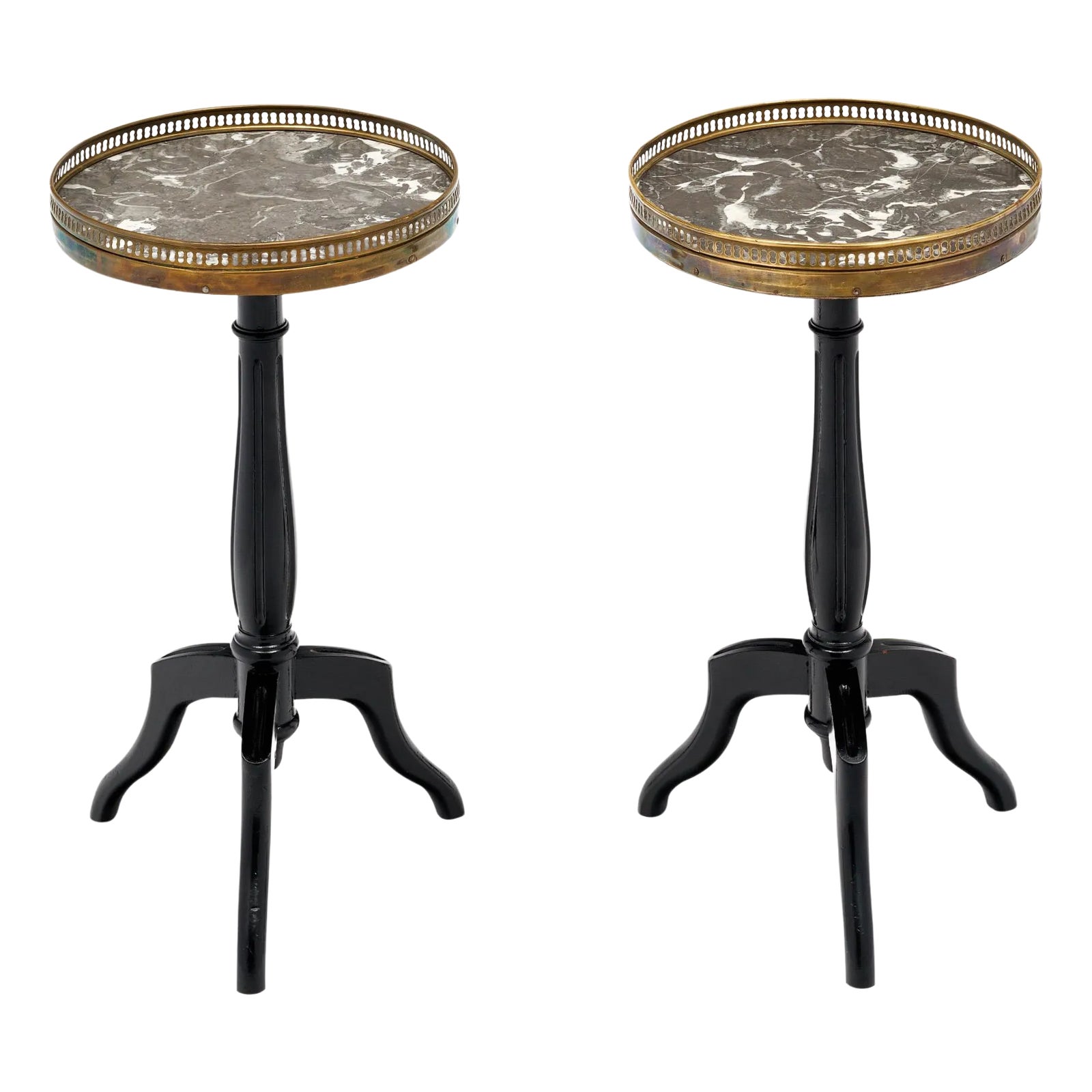 Louis XVI Pair of French Side Tables | Chairish