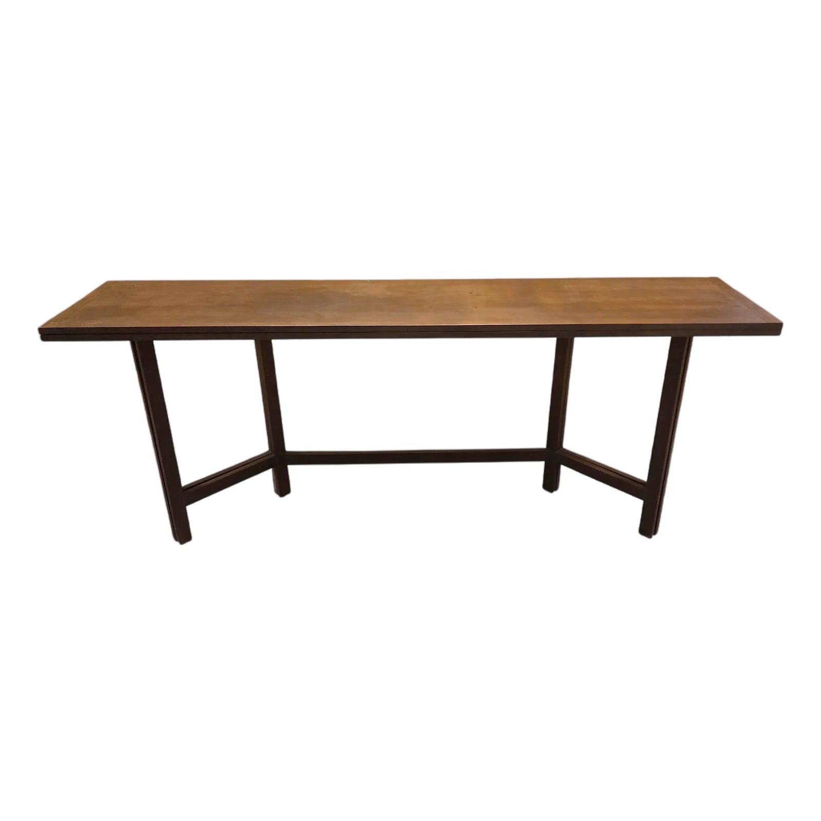 Fine Mid Century Danish Modern Teak Single Flip-Top Console Table ...