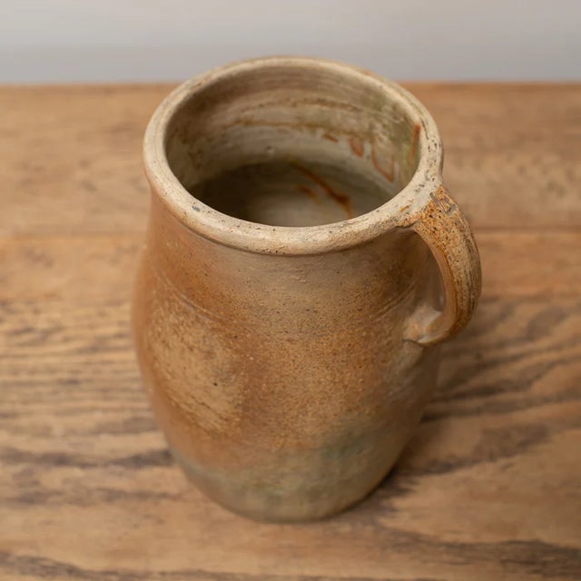 1880's French Stoneware Water Jug | Chairish