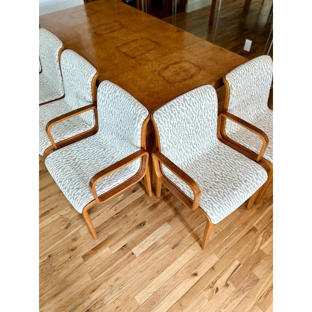 1976 Bill Stephens for Knoll Dining Chairs - Set of 6 | Chairish