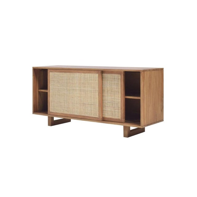 Toledo Low Sideboard White Wash | Chairish