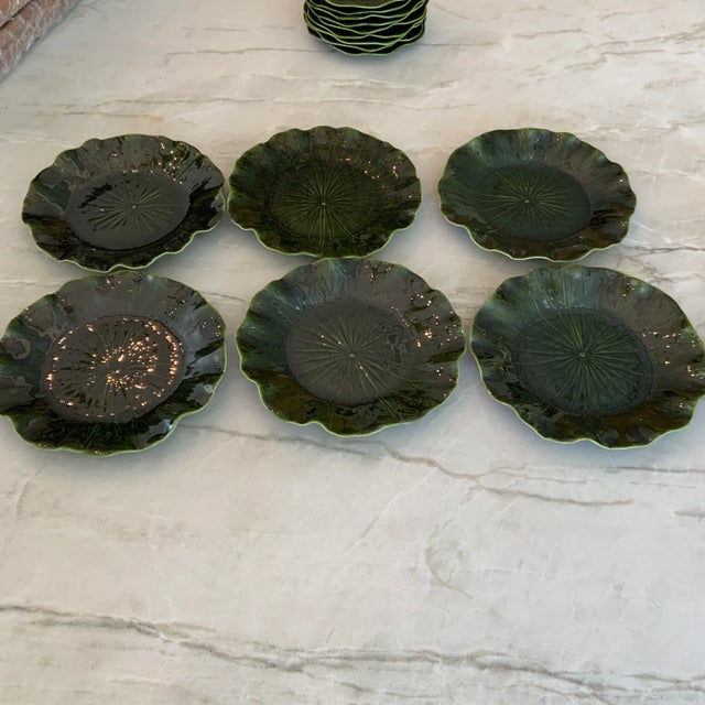 1970s Metlock Potteries “Lotus” by Poppytrail California Dark Green ...